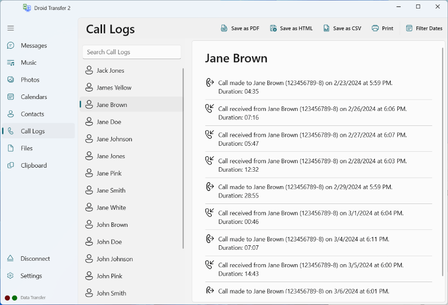How To Download And Print Your Android Call Log History
