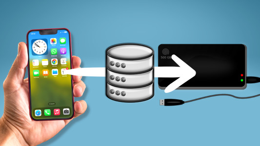 How to Backup iPhone to External Hard Drive